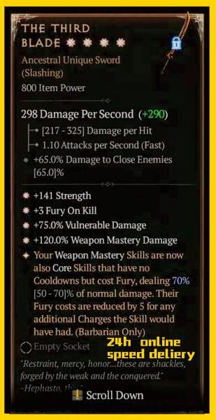 Buy Diablo 4 Items, Diablo 4 Materials For Sale On MMOexp